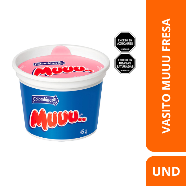 Vasito Muuu Fresa - MERKO
